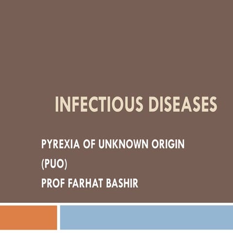 Infectious diseases puo | PPT