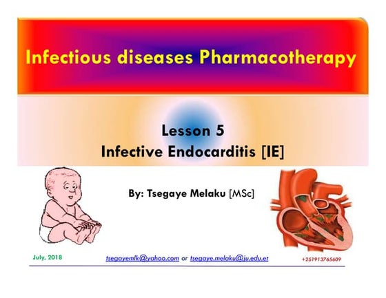 7.Infective Endocarditis.pdf notes pathology | PDF