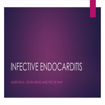 INFECTIVE ENDOCARDITIS -5th year lecture.pptx