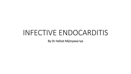 7.Infective Endocarditis.pdf notes pathology | PDF