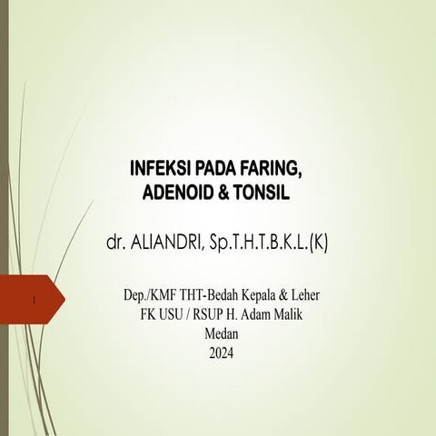 INFEKSI FARING, ADENOID & TONSIL dr. aliandri BLOK SSS2-K22.ppt