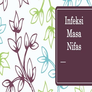 Infeksi Puerperalis | PPTX
