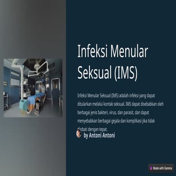 materi tentang infeksi menular seksual ( IMS ) | PPTX