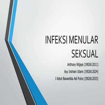 Macam macam Infeksi menular seksual (IMS) | PPTX