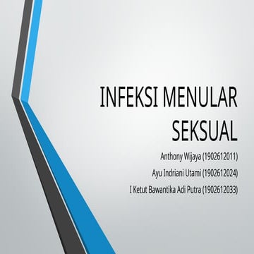 Infeksi Menular Seksual (IMS) Materi danBahan Ajar | PPTX