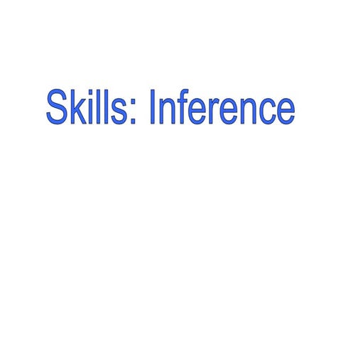 Sec 3 Social Studies SBQ Skill: Inferences ppt slides | PPTX