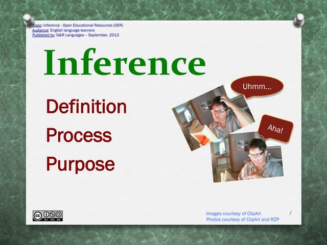 Making inferences and drawing conclusions | PPT