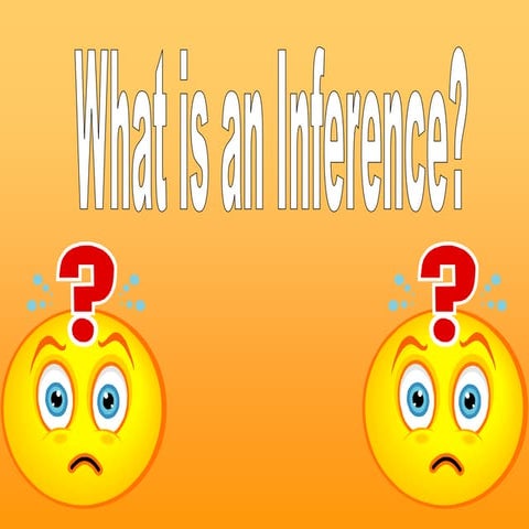 Making inferences and drawing conclusions | PPT