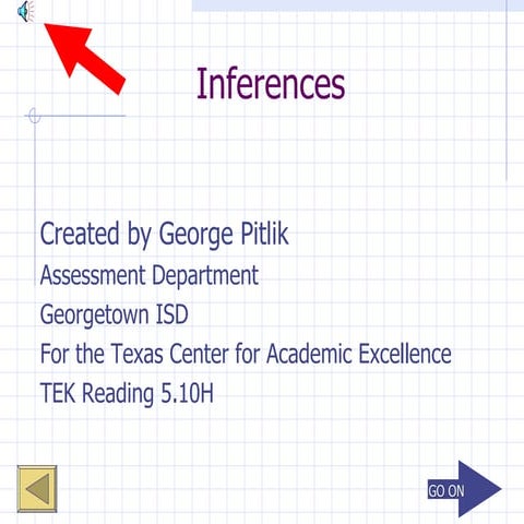 Making inferences and drawing conclusions | PPT