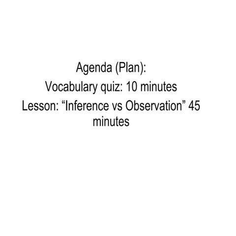 Inference and Observation Scienetific Method And Lab Safety | PPT ...