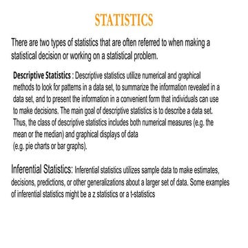 Inferential statistics and the principals of biostatistics.pptx