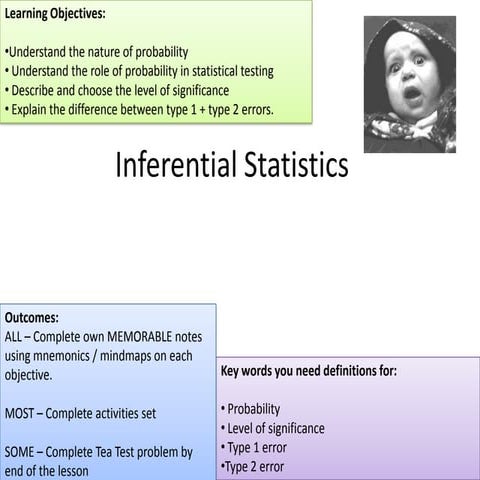 Inferential stats intro part 1 | PPTX