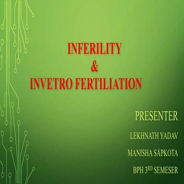 Infertility and IVF | PPT