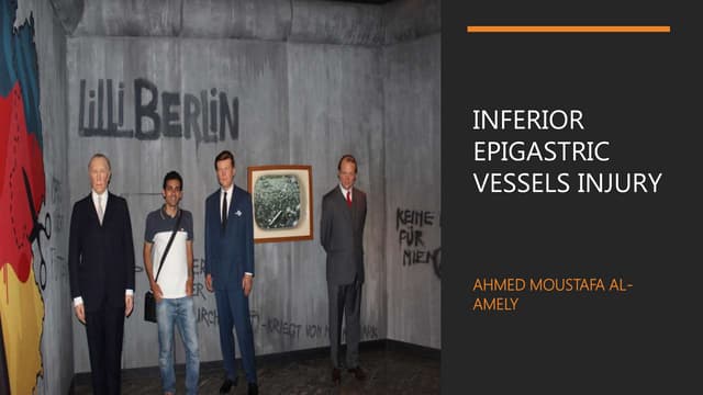 Operative steps in open appendicectomy | PPTX