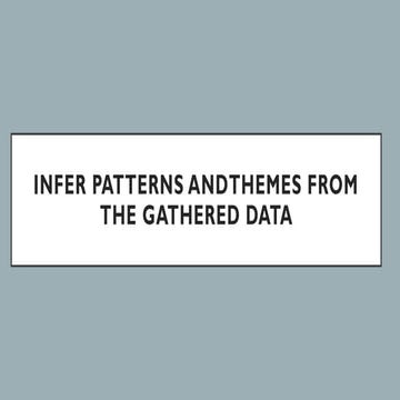INFER PATTERNS ANDTHEMES FROM THE GATHERED DATA.pptx