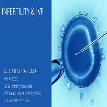 InfertilityTreatment-IVF/ICSI/Donor Program | PPTX