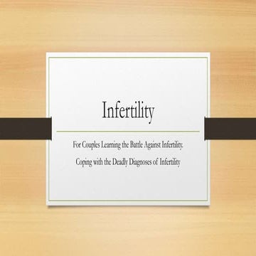 Infertility | PPT