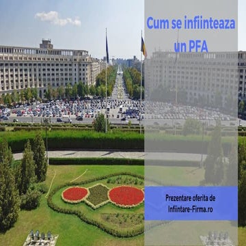 Infiintare pfa | DOC