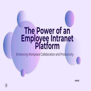 Unlocking Workplace Efficiency with a Modern Intranet Platform | PDF