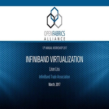 InfiniBand Virtualization | PDF