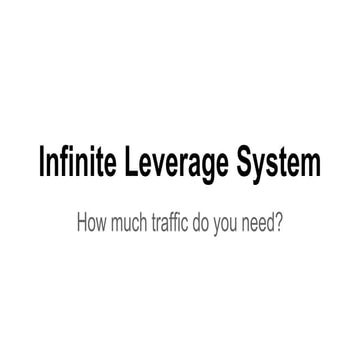 Infinite leverage system review | PPTX | Business | Business and Finance