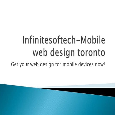 Mobile web design toronto | PPTX