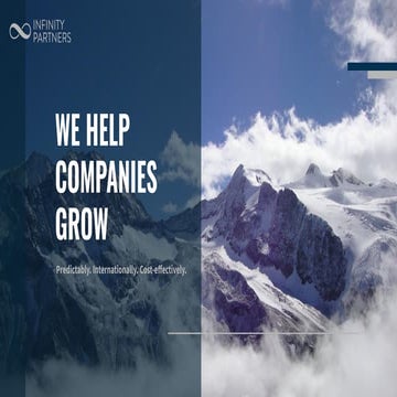 Infinity Partners Intro Deck | PDF