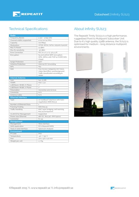 Trinity 316s Datasheet | PDF
