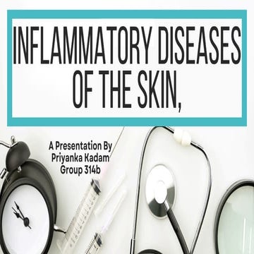 inflamatory diseases final of the skin... | PDF