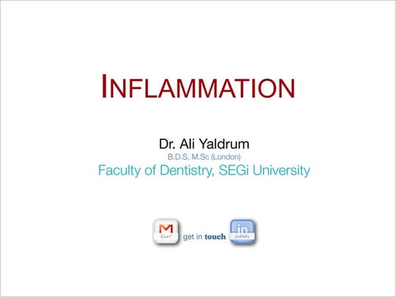 Inflammation and its mechanism | PPT