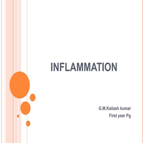 Inflammation | PPTX