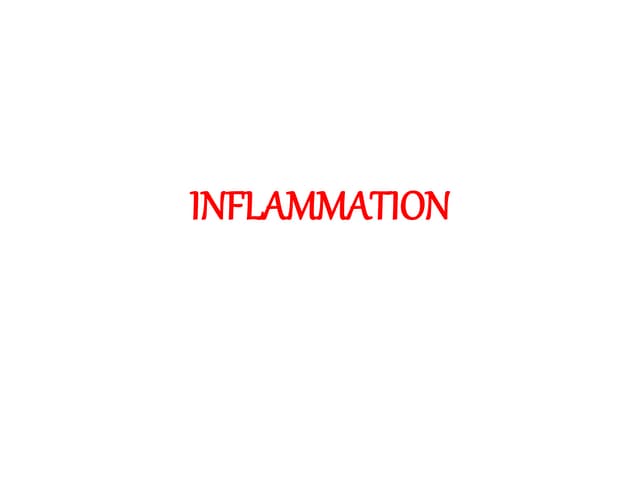 Chemical Mediators Of Inflammation Pptx