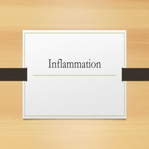 Mechanism of inflammation | PPT