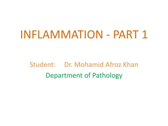 11 cellular & vascular events in acute inflammation | PDF
