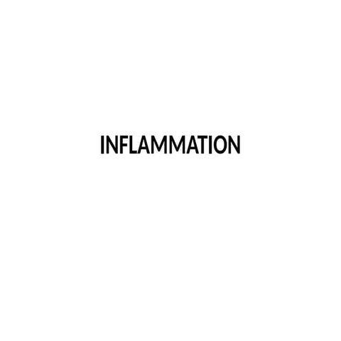 INFLAMMATION in surgical nursing FHSpptx | PPTX