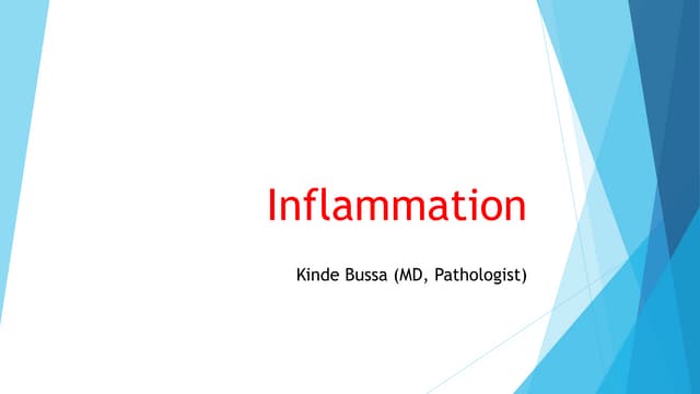 11 cellular & vascular events in acute inflammation | DOC
