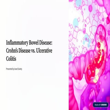 Inflammatory Bowel Disease Crohns Disease Vs Ulcerative Colitis