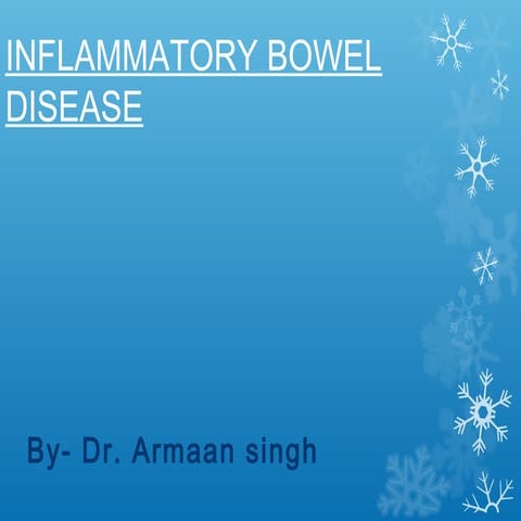 Inflammatory bowel disease | PPT | Digestive Disorders | Diseases and ...