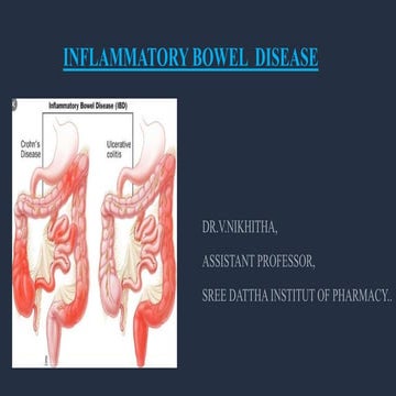 Inflammatory bowel disease | PPT