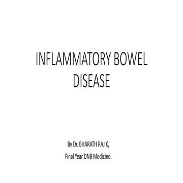 INFLAMMATORY BOWEL DISEASE and complications.pptx