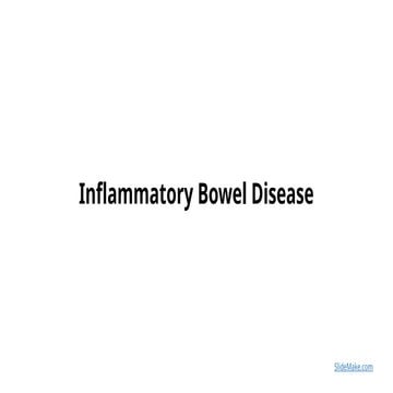 Inflammatory Bowel Disease.pptx……………………. | PPTX