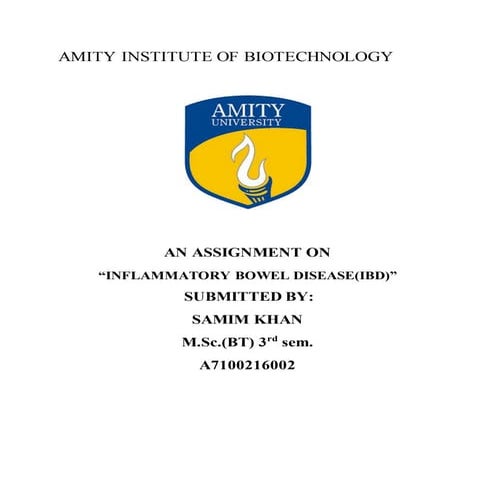 Inflammatory bowel disease(ibd)” | PDF