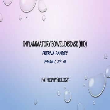 Pathophysiology of Inflammatory Bowel Disease.pptx