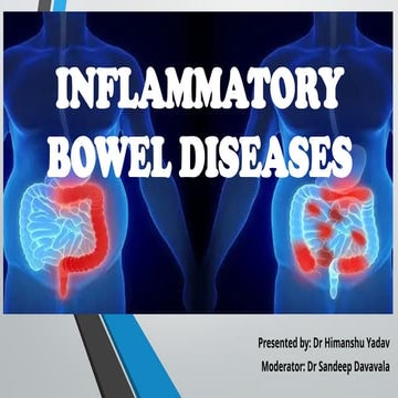 INFLAMMATORY BOWEL DISEASE Crohns and ulcerative coliits | PPTX