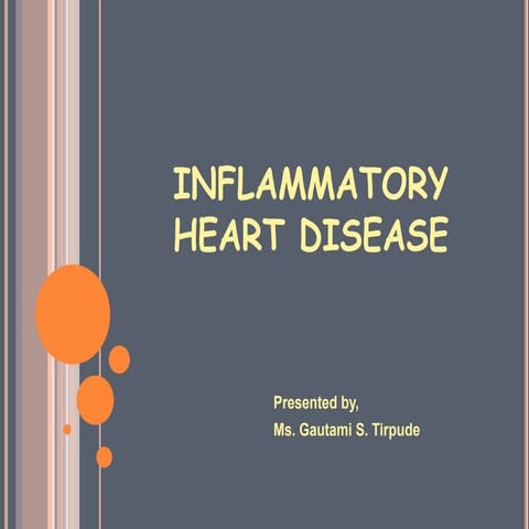 Inflammatory Heart Disease | PPT