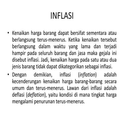 inflasi | PPTX
