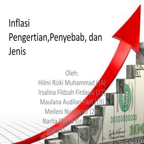[PRESENTASI XI IPS 1 SMAN 1 JEMBER] Ekonomi - Inflasi | PPTX