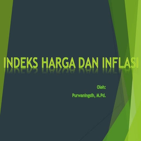 PowerPoint Inflasi di Indonesia | PPTX