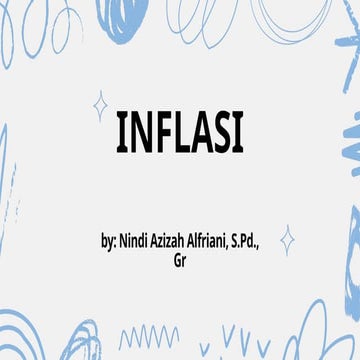 MATERI PPT PENJELASAN INFLASI HARGA KELAS XI SMA | PPTX