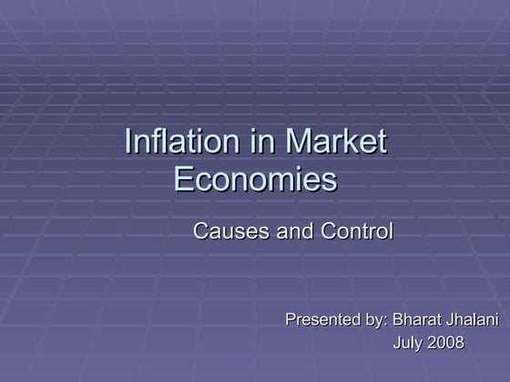 Inflation and deflation | PPT